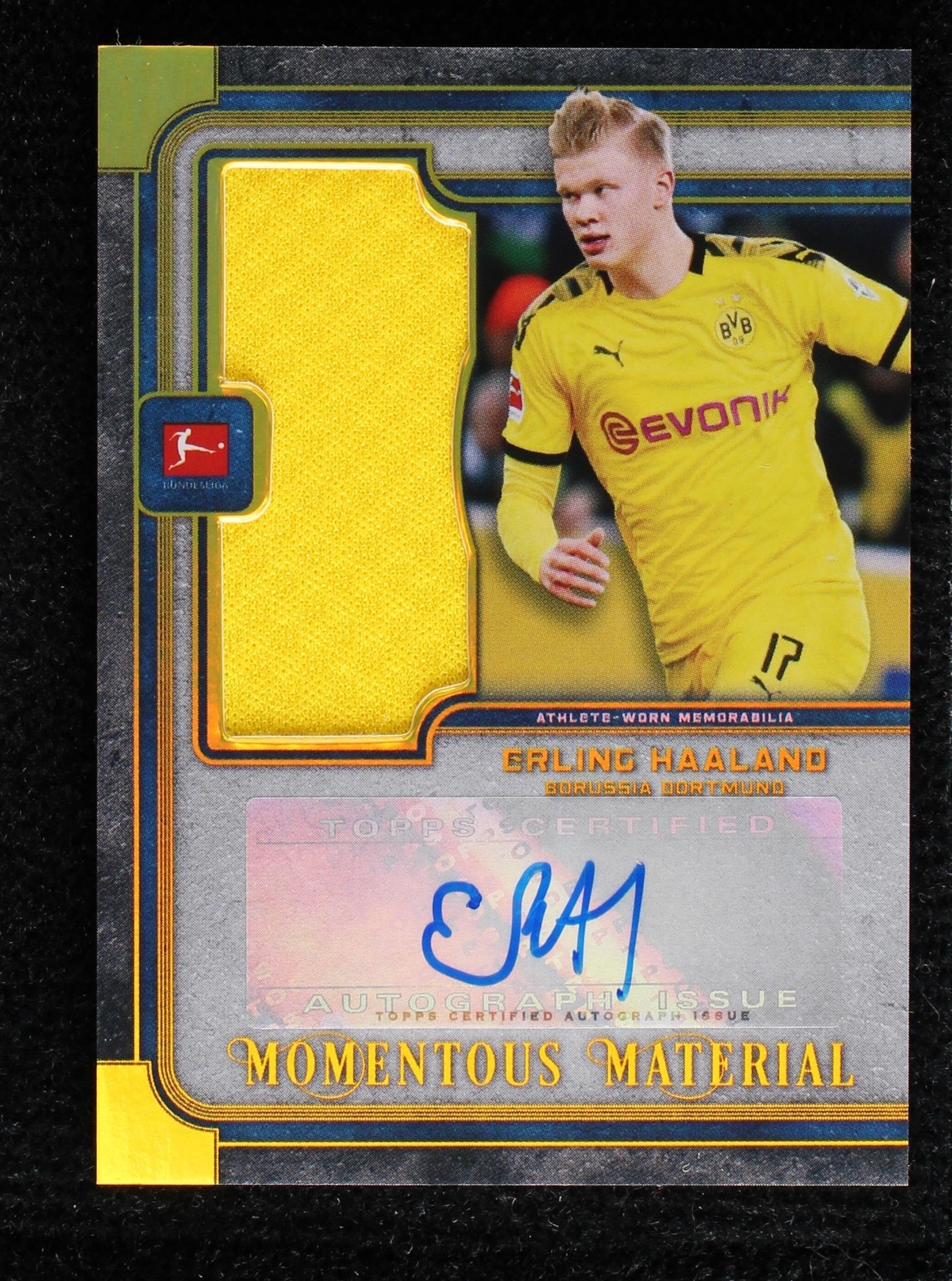 2019-20 Topps Museum Collection Bundesliga - Autograph Jumbo Relics ...