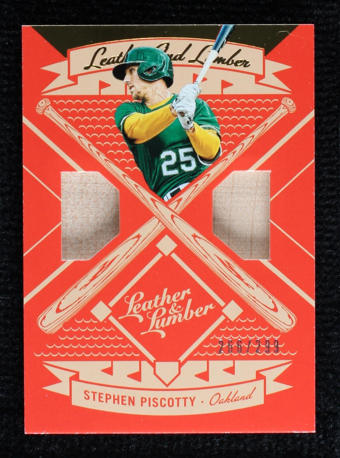 2019 Panini Leather & Lumber - Leather and Lumber Dual Bats #LLD-SP ...