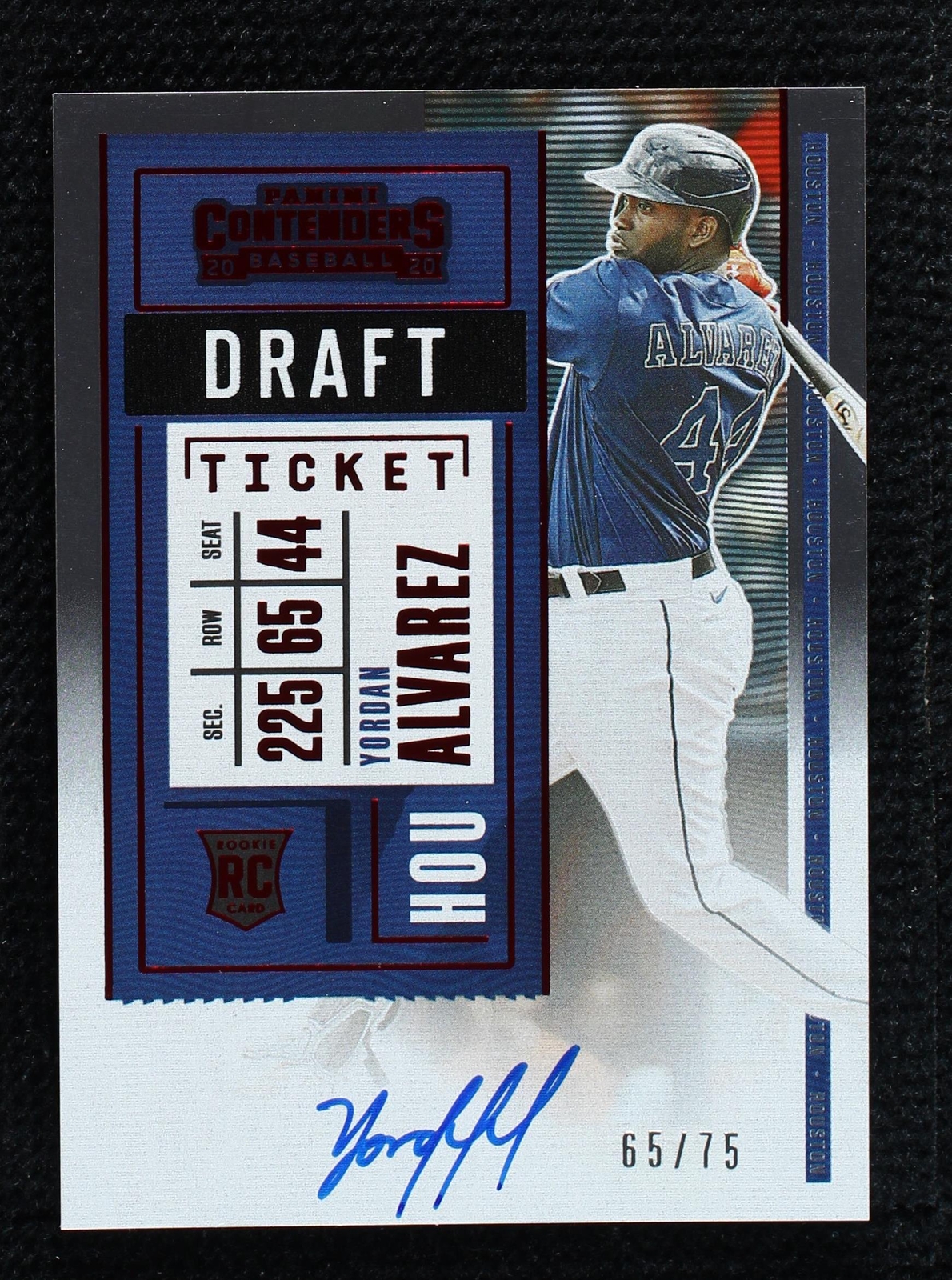 2020 Panini Contenders - Rookie Ticket Variation B Draft Ticket Red ...