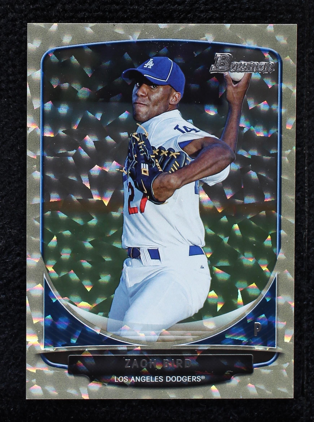 2013 Bowman - Prospects White Ice #BP61 Zach Bird /1 (RC) for sale ...