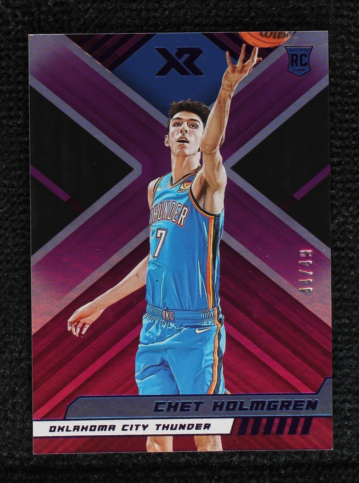 2022-23 Panini Chronicles - Xr Purple #287 Chet Holmgren /49 (RC) for ...