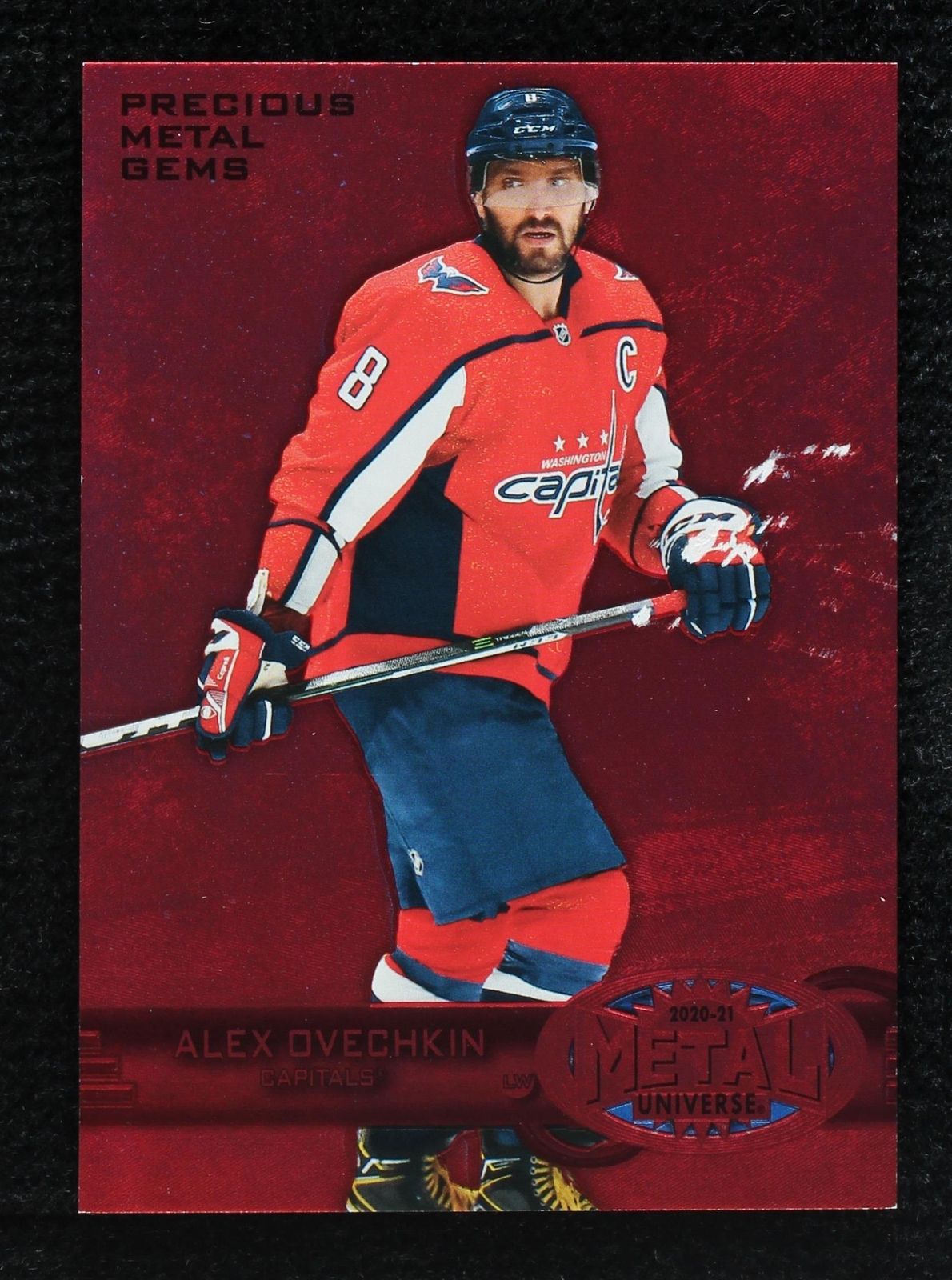 2020-21 Skybox Metal Universe - 1997-98 Retro Precious Metal Gems Red # ...