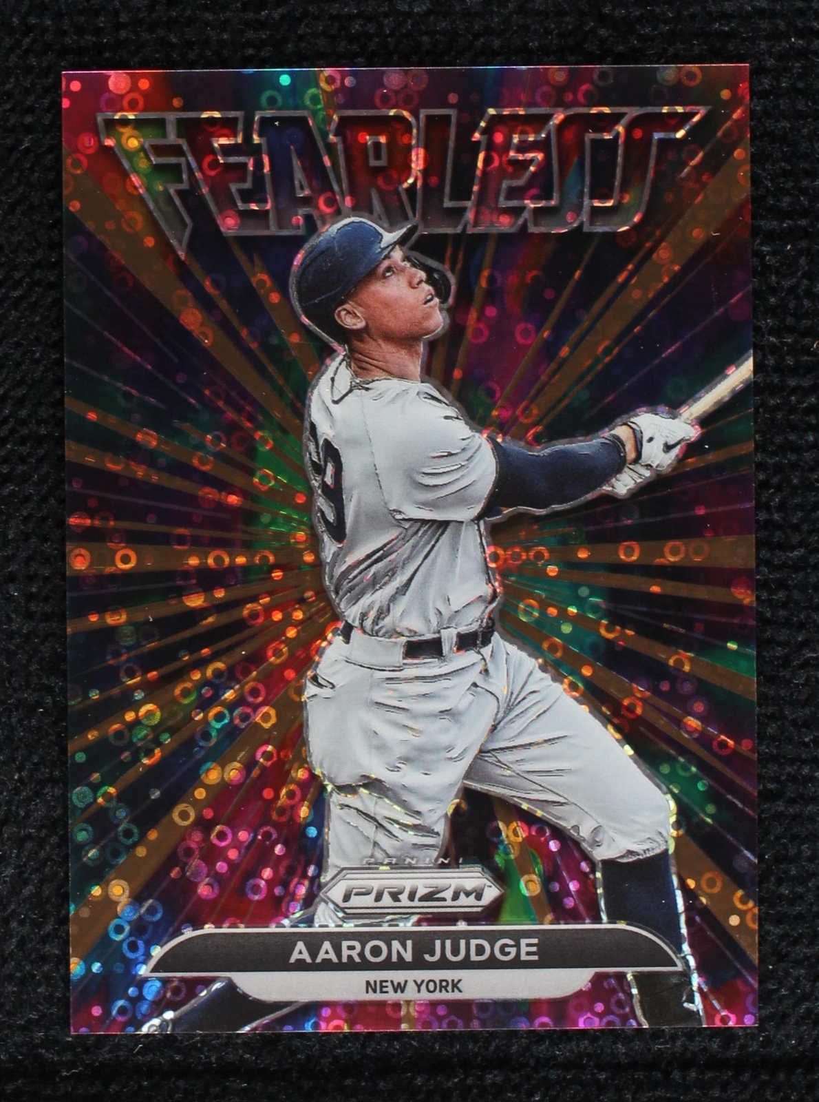 2022 Panini Prizm - Fearless Bronze Donut Circle Prizm #FL-6 Aaron ...