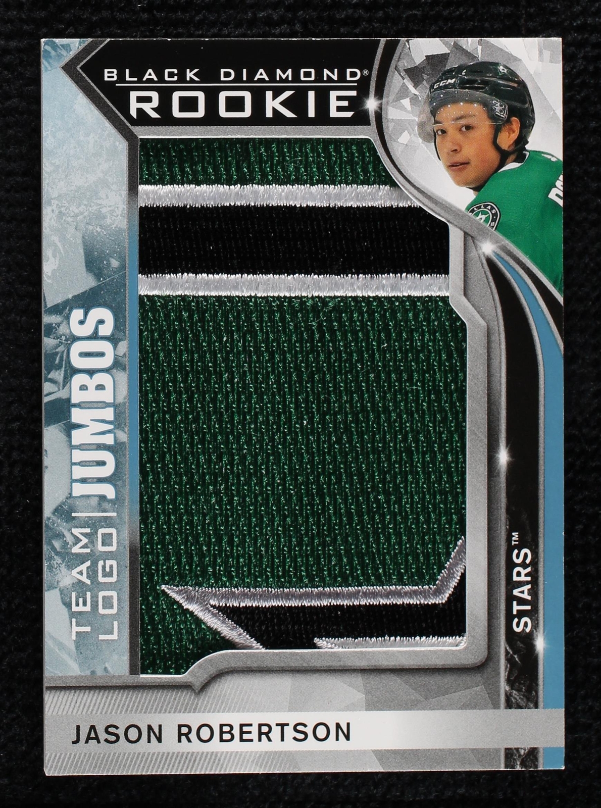 2020-21 Upper Deck Black Diamond - Rookie Team Logo Jumbo Manufactured ...