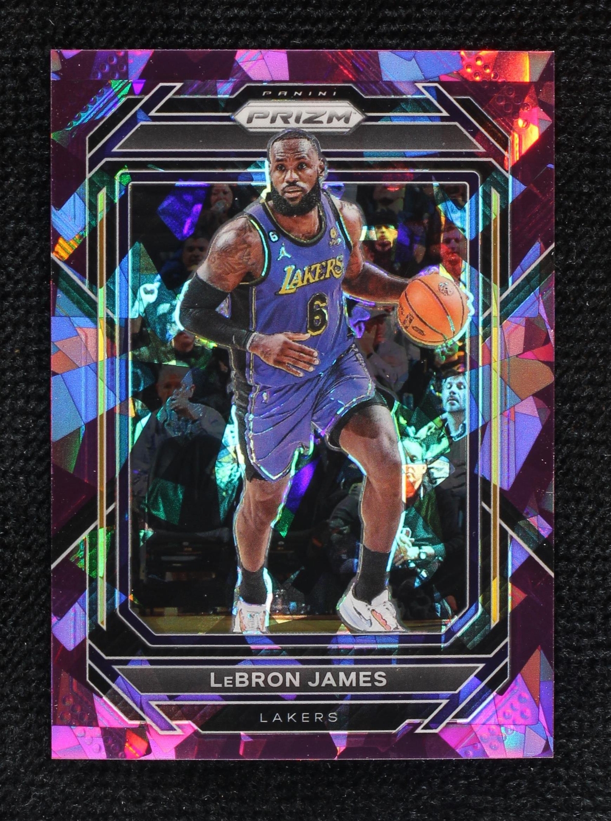 2022-23 Panini Prizm - Purple Ice Prizm #134 LeBron James /149 for sale ...