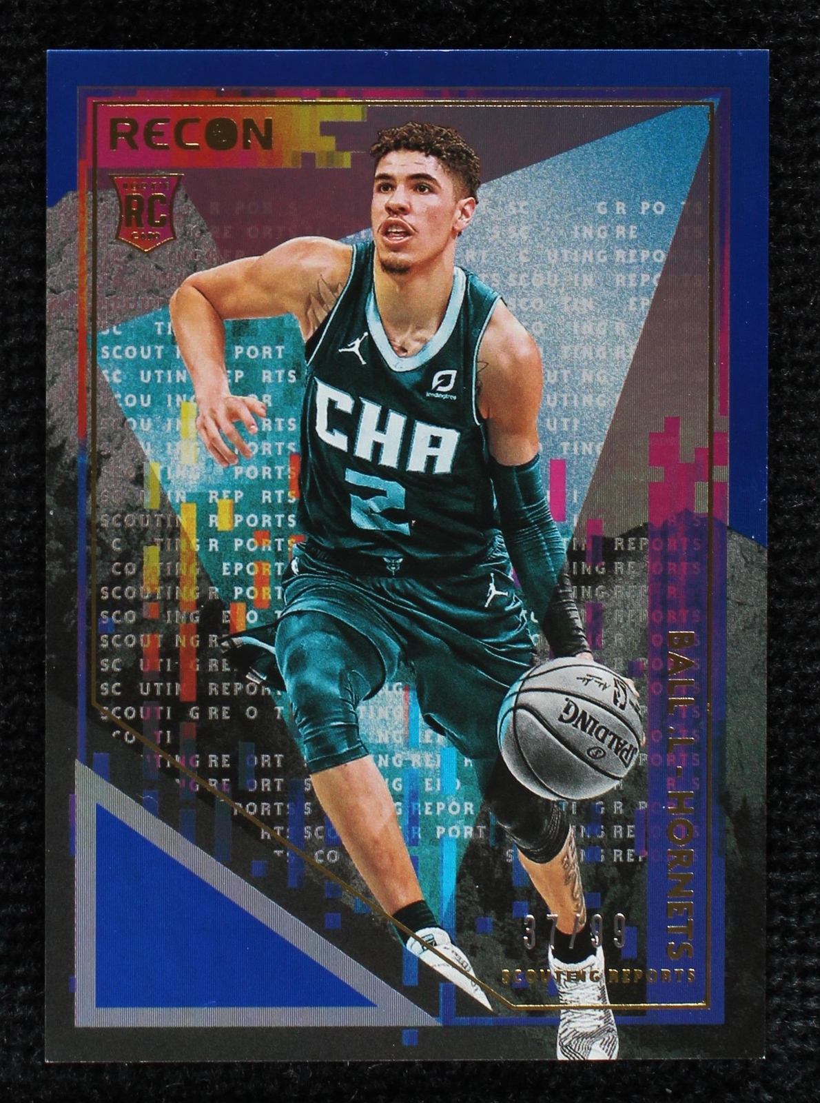 2020-21 Panini Recon - Scouting Reports Blue #1 LaMelo Ball /99 (RC ...