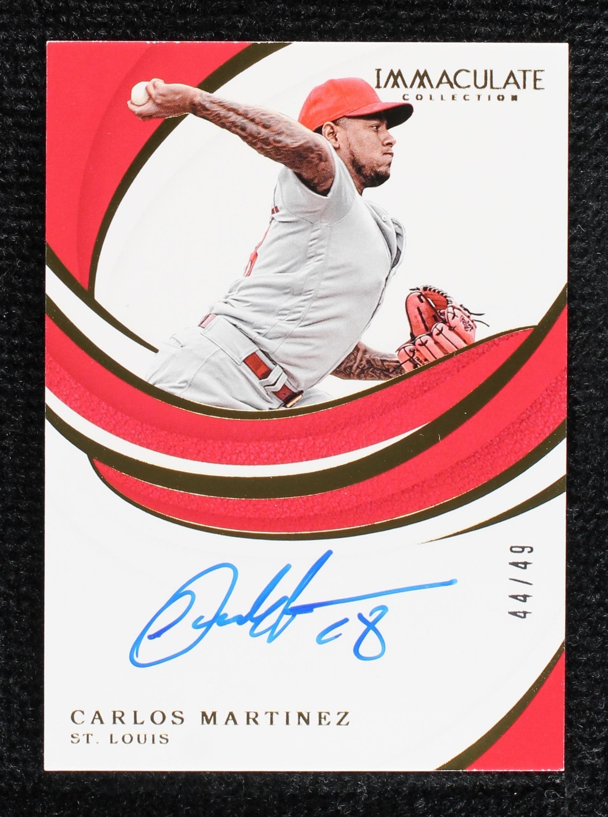 2019 Panini Immaculate Collection - Signatures #S-CM Carlos Martinez ...