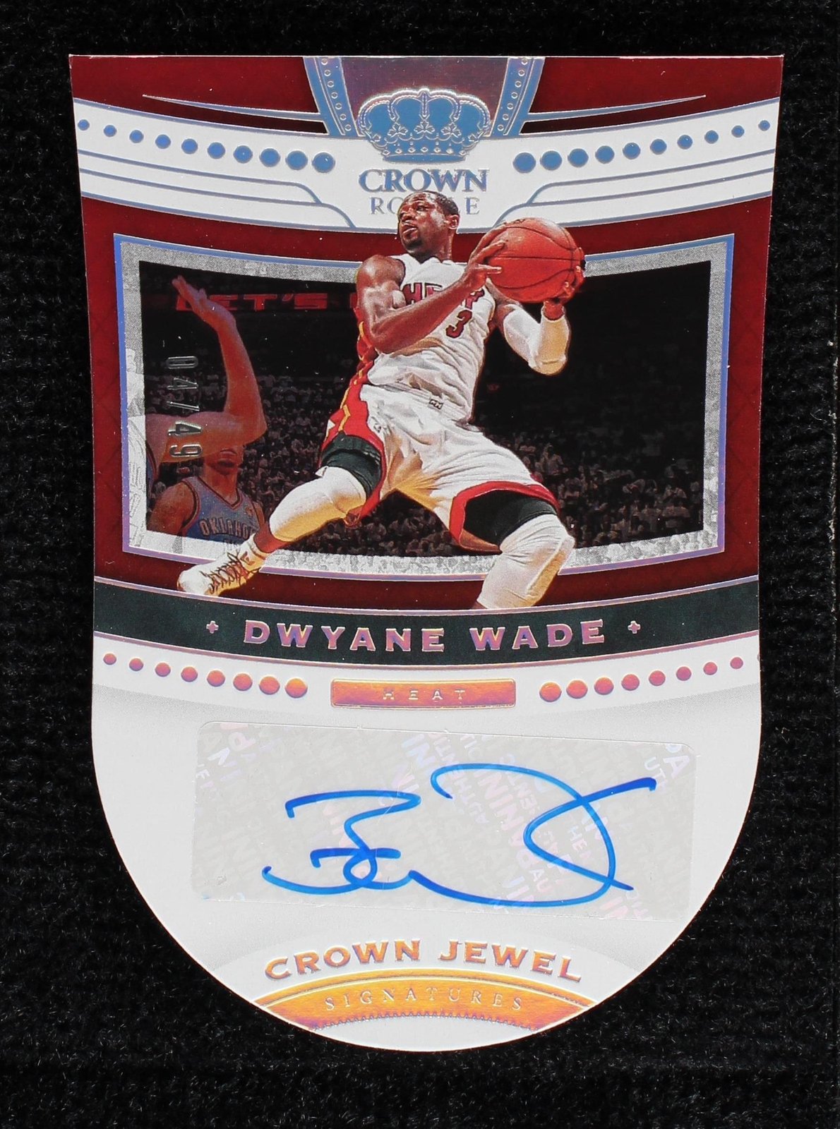2020-21 Panini Crown Royale - Crown Jewel Signatures #CJ-DWD Dwyane ...