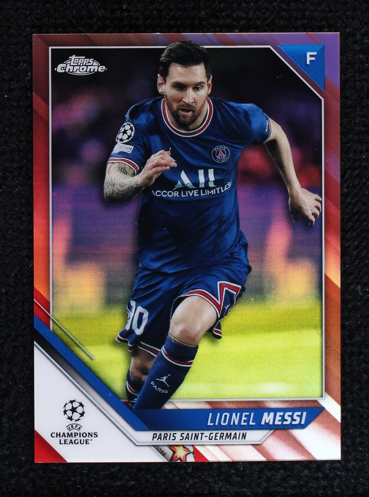 2021-22 Topps Chrome UCL - Rose Gold Refractor #100 Lionel Messi /125 for sale online | eBay
