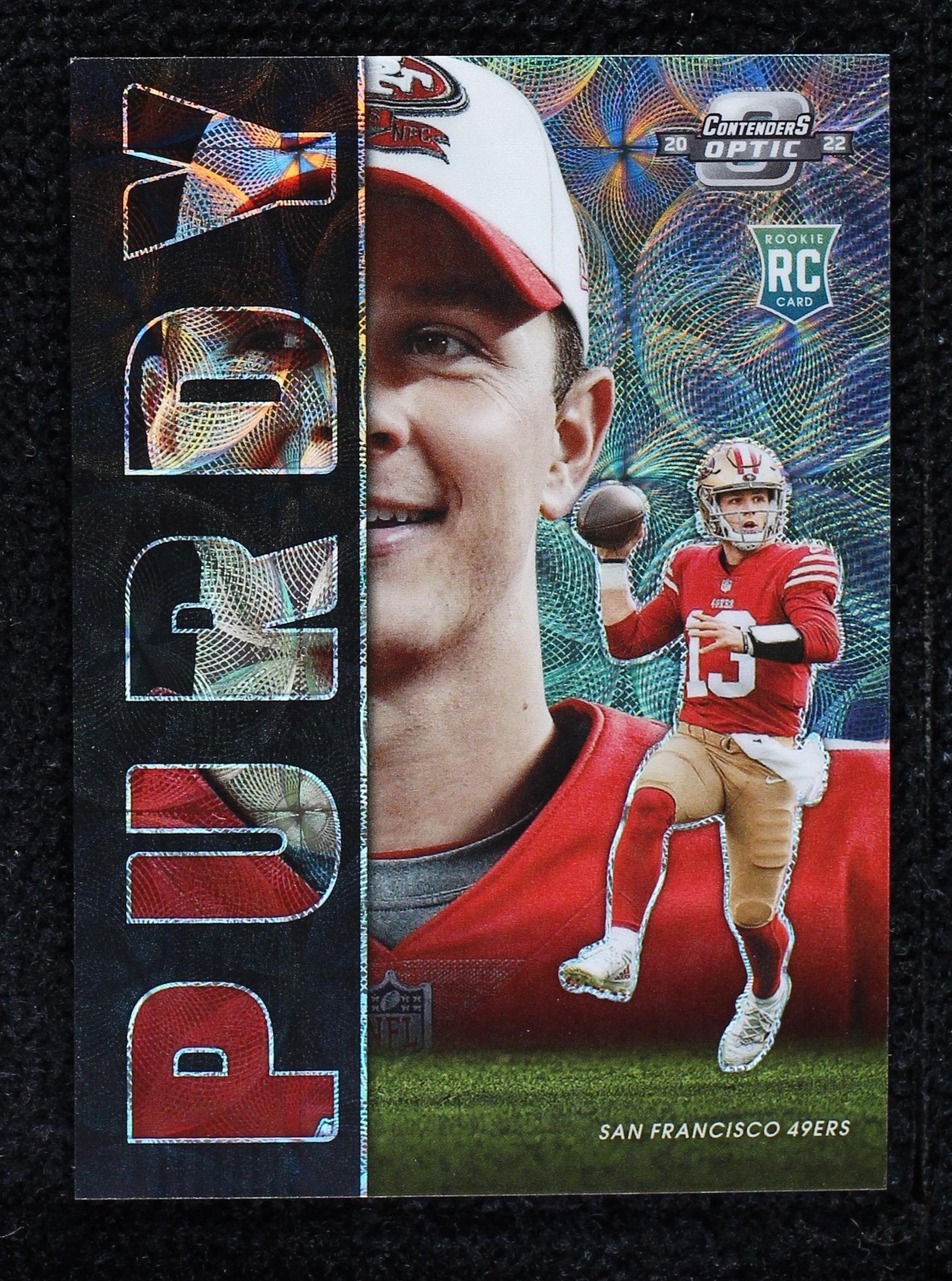 2022 Panini Contenders Optic - Splitting Image Black Scope Prizm #SI-19 ...