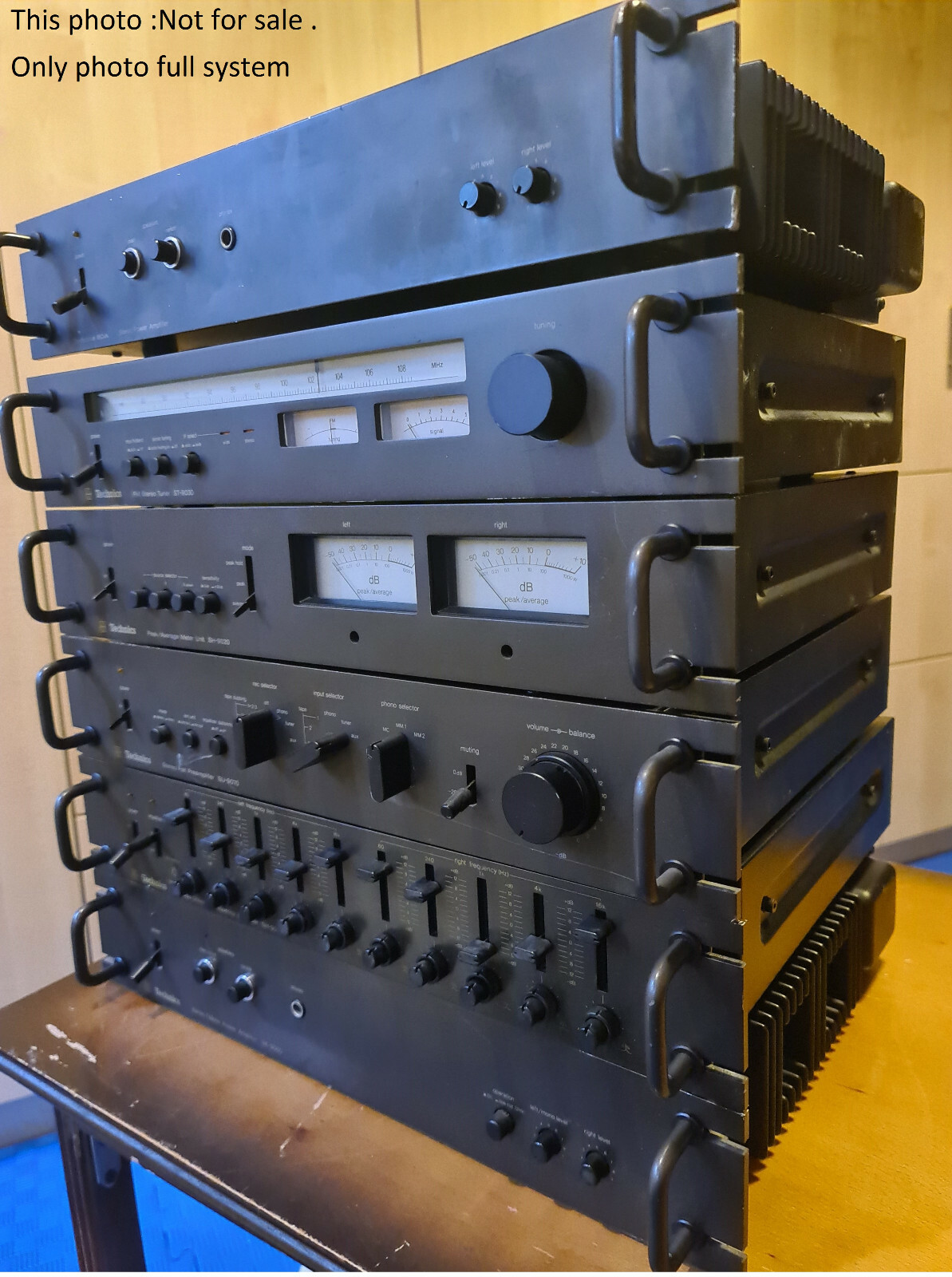 Купить Винтажные усилители и ламповые усилители Technics SE-9060 ...