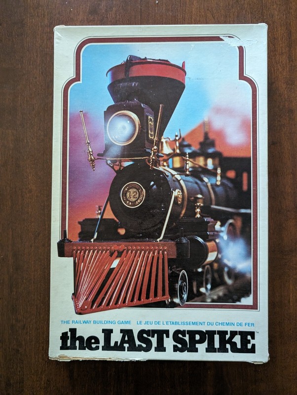 The Last Spike (1976) Board Game – Board Game Guys