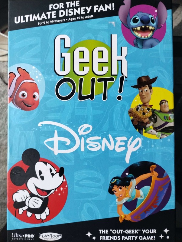 Geek Out! Disney (2019) Board Game – Board Game Guys