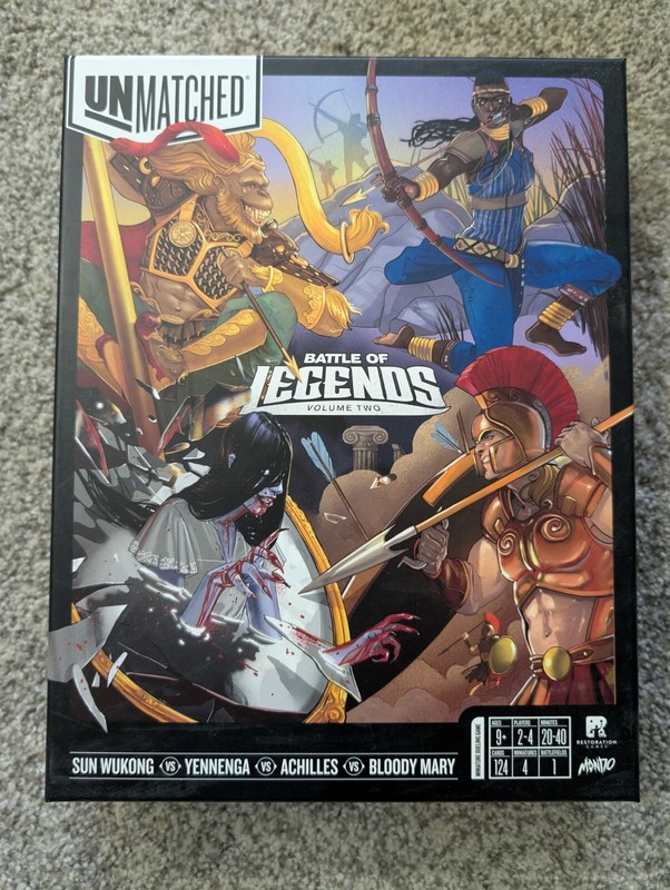 Unmatched: Battle of Legends, Volume Two (2021) Board Game – Board Game ...