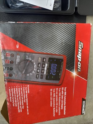 Multimeters - Snap On Multimeter