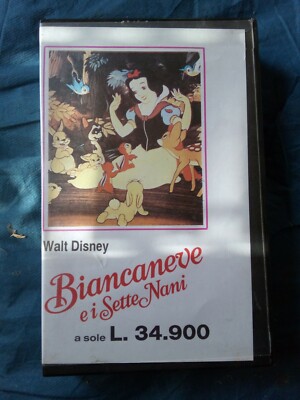 Vhs Disney Biancaneve usato in Italia | vedi tutte i 68 prezzi!