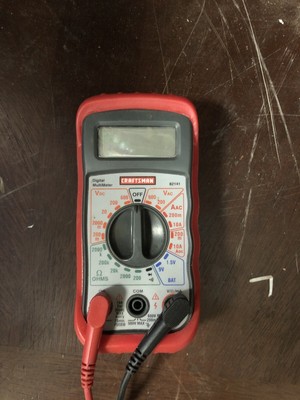 Multimeters - Craftsman Multimeter