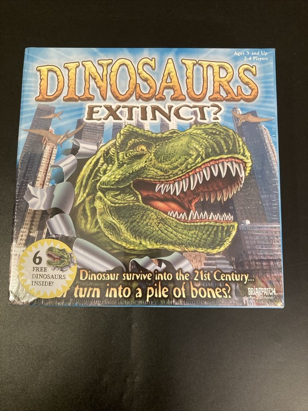 Dinosaurs Extinct? (2006) Board Game – Board Game Guys