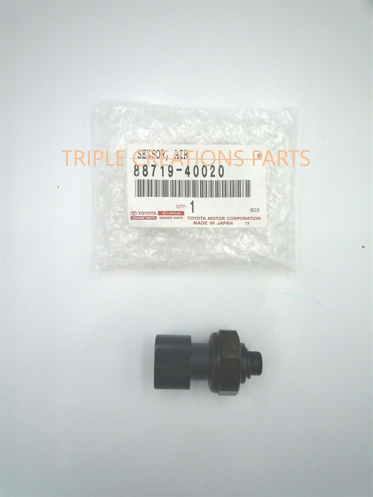 GENUINE Toyota 88719-40020 SENSOR, AIRCONDITIONER PRESSURE 8871940020 ...