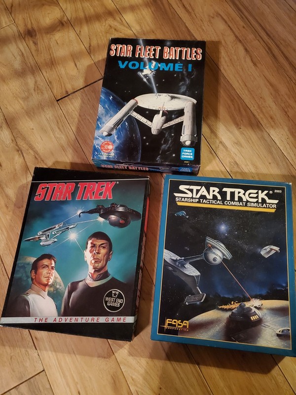 Star Trek: Starship Tactical Combat Simulator (1983) Board Game – Board ...