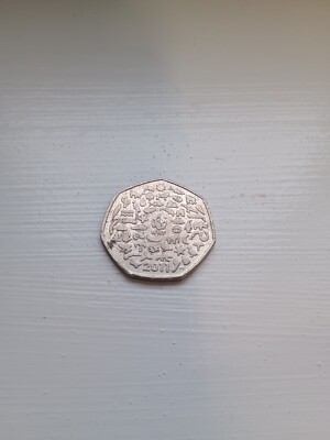 2011 WWF 50p Coin: Celebrating 50 Years of Nature Worth