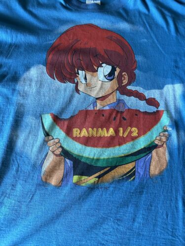 Vintage '98 Ranma 1/2 Ranma Anime Promo Shirt European Vintage '98 Ranma 1/2 Ranma Anime Promo Shirt European