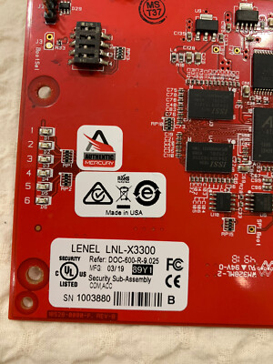 Control Panels & Keypads - Lenel