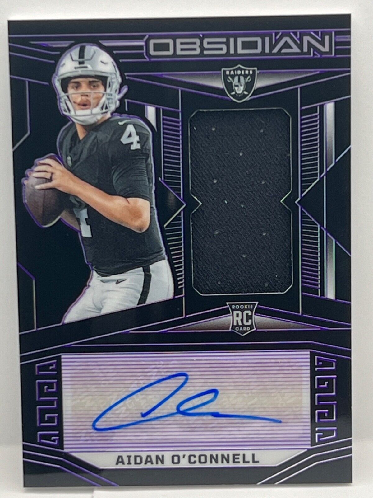 2023 Panini Obsidian Aidan O'Connell #212 for sale | eBay 2023 Panini Obsidian Aidan O'Connell #212 for sale | eBay
