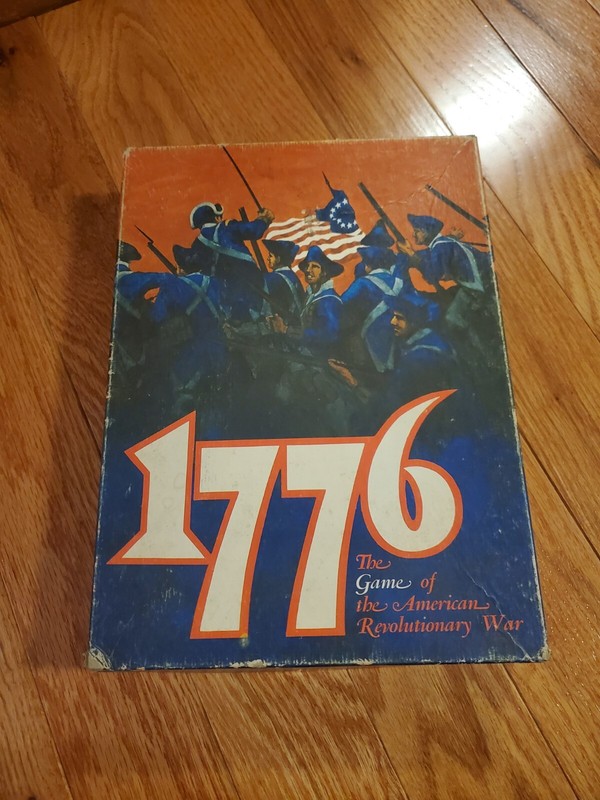 1776: The Game of the American Revolutionary War (1974) – Board Game Guys