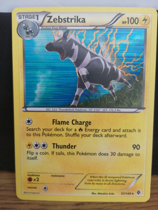 Zebstrika Pokemon Cards - Find Pokemon Card Pictures With Our Database ...