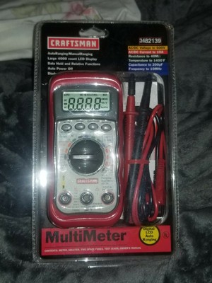 Multimeters - Craftsman Multimeter