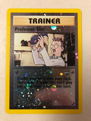 Professor Elm Pokemon Cards - Find Pokemon Card Pictures With Our ...