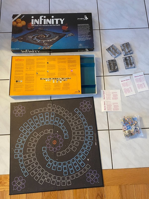 Infinity (1974) Board Game – Board Game Guys