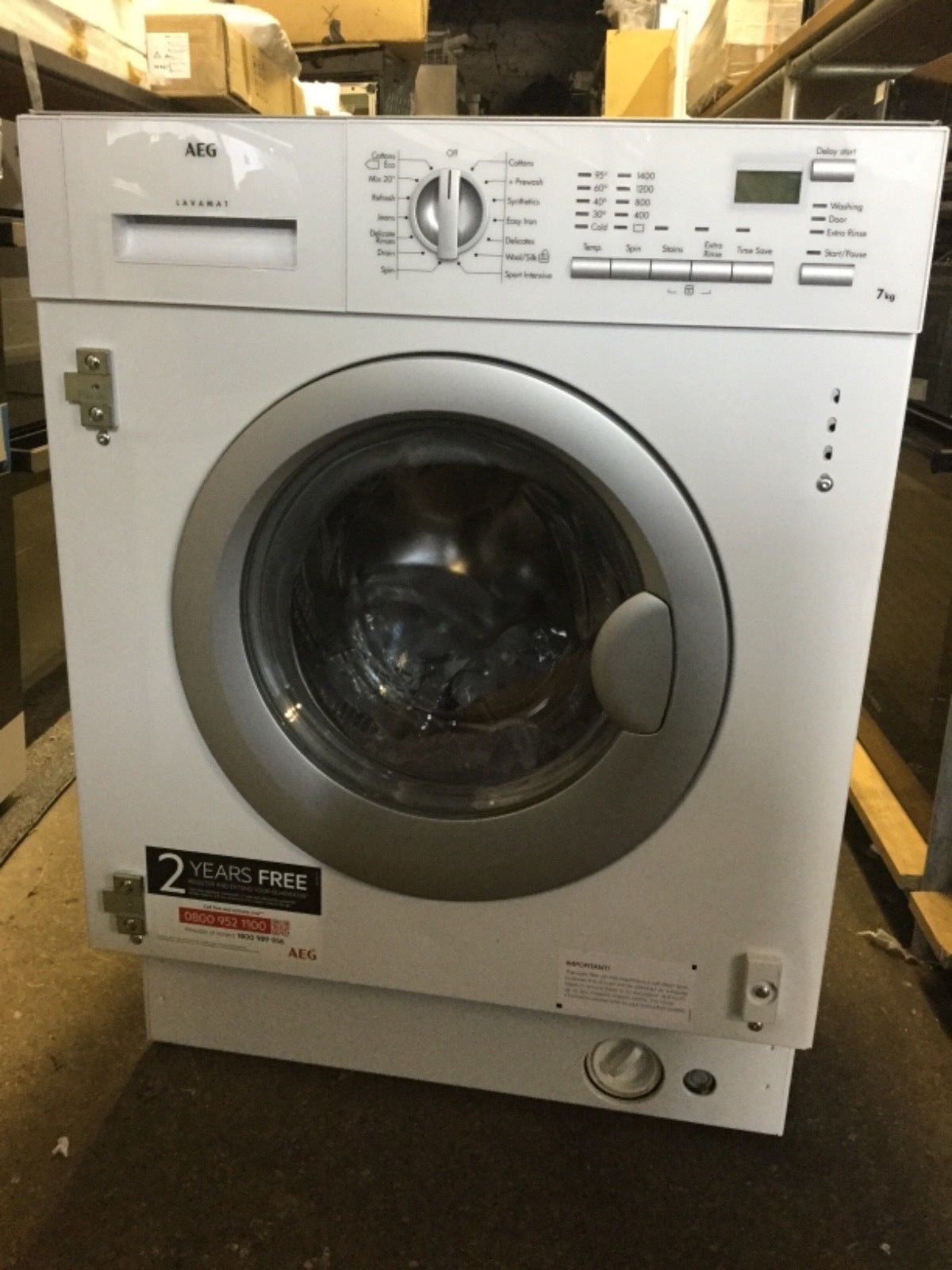 AEG L61470BI White Washing Machine for sale online | eBay