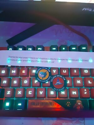 ROBL0X Toy Code Bobux Blaster Special Particle Effects Code ⚡Sent in ...