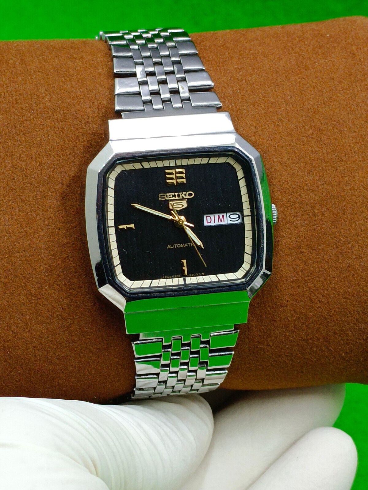 SEIKO 5 watch Automatic Japan 6309-525J Day / Date Indicator SEIKO 5 watch Automatic Japan 6309-525J Day / Date Indicator
