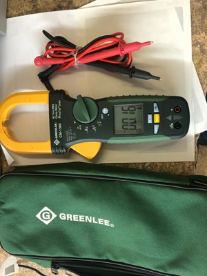 Clamp Meters - Greenlee Clamp Meter