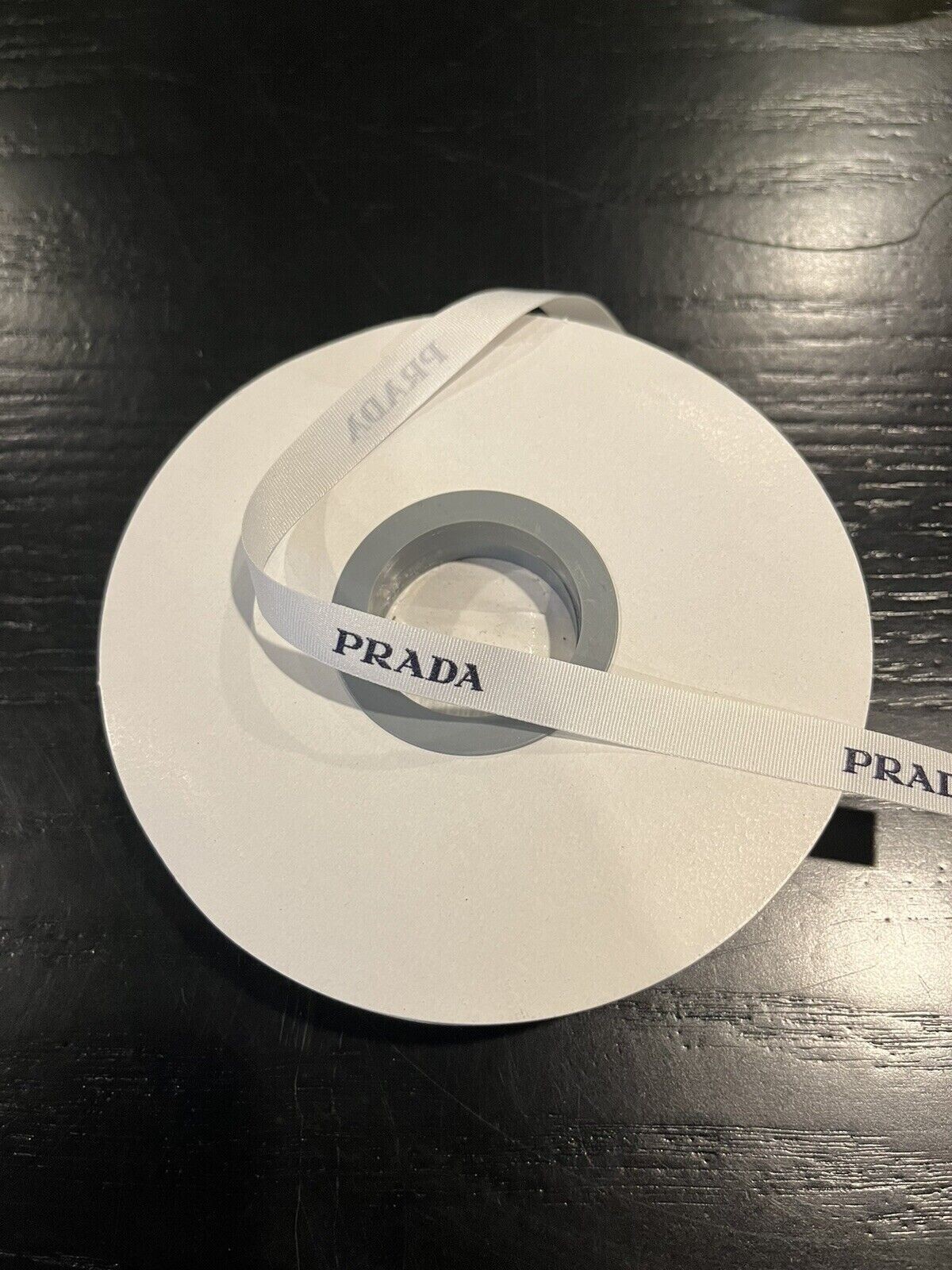 Classic PRADA White Gift Wrapping Ribbon ,new, sold by the yard ...
