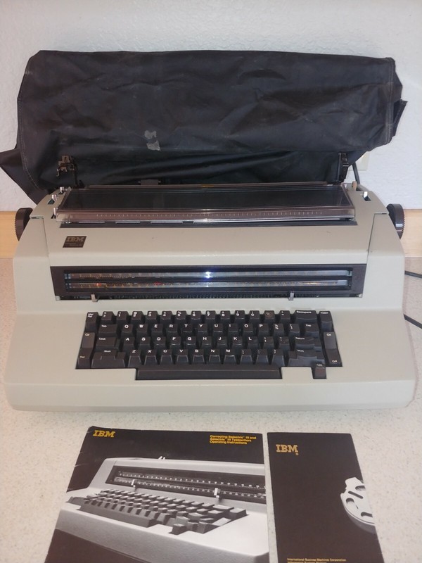1982 IBM Correcting Selectric III on the Typewriter Database