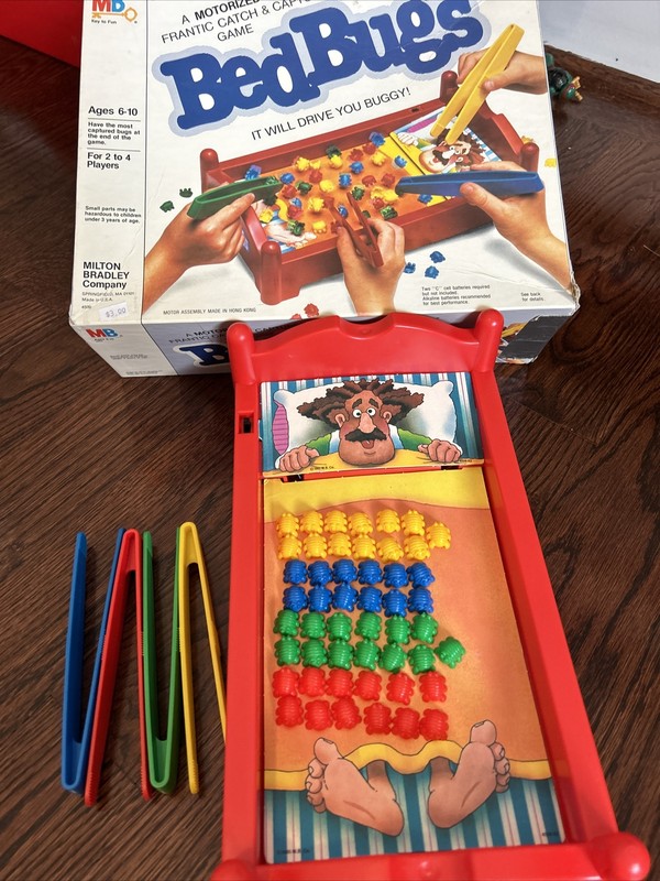 Bed Bugs (1985) Board Game – Board Game Guys