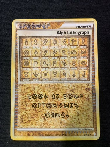 Alph Lithograph Pokemon Cards - Find Pokemon Card Pictures With Our ...
