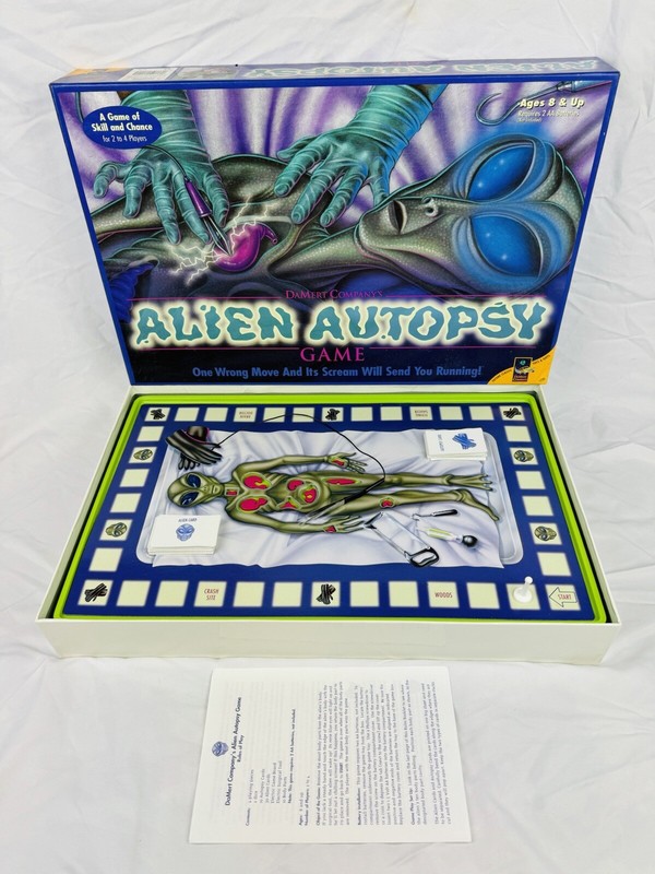 Alien Autopsy (1997) Board Game – Board Game Guys
