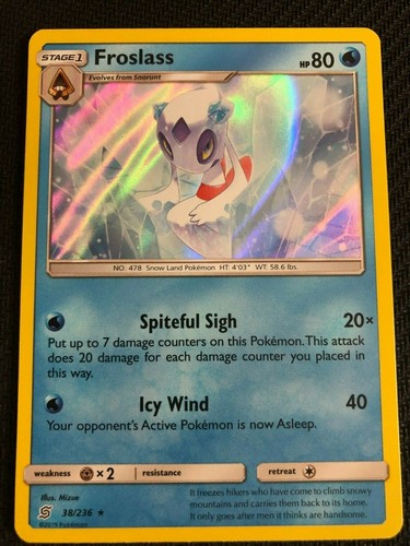 Froslass Pokemon Cards - Find Pokemon Card Pictures With Our Database ...