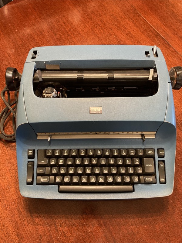 1971 IBM Selectric I on the Typewriter Database