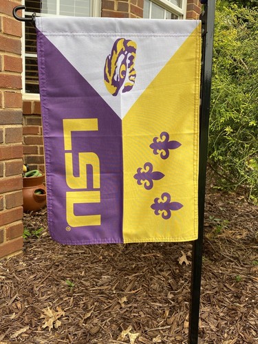 Louisiana State LSU Tigers Acadian Garden Flag and Yard Banner | eBay
