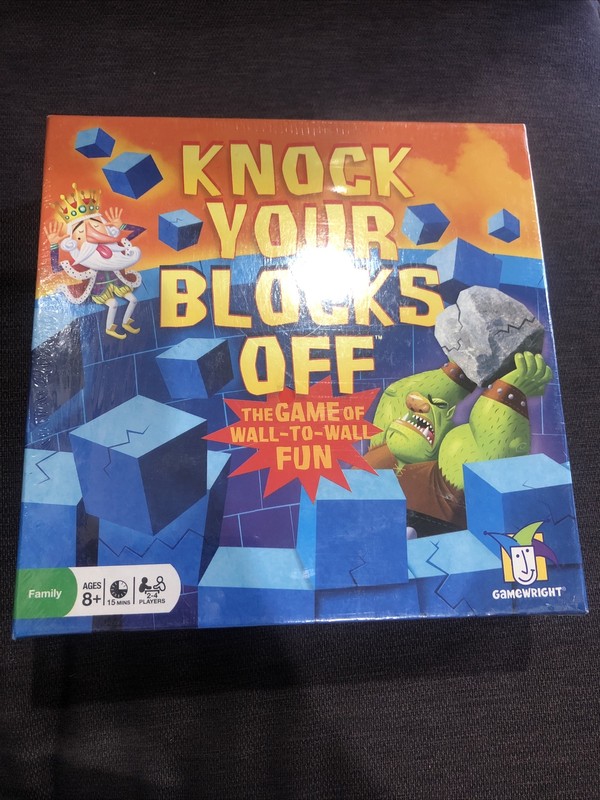 Knock Your Blocks Off (2011) Board Game – Board Game Guys