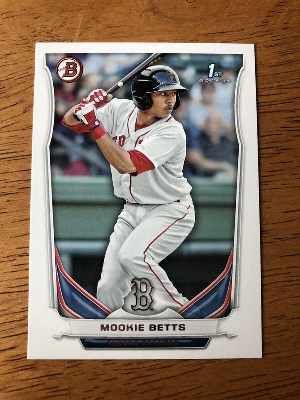 Mookie Betts Baseball Cards