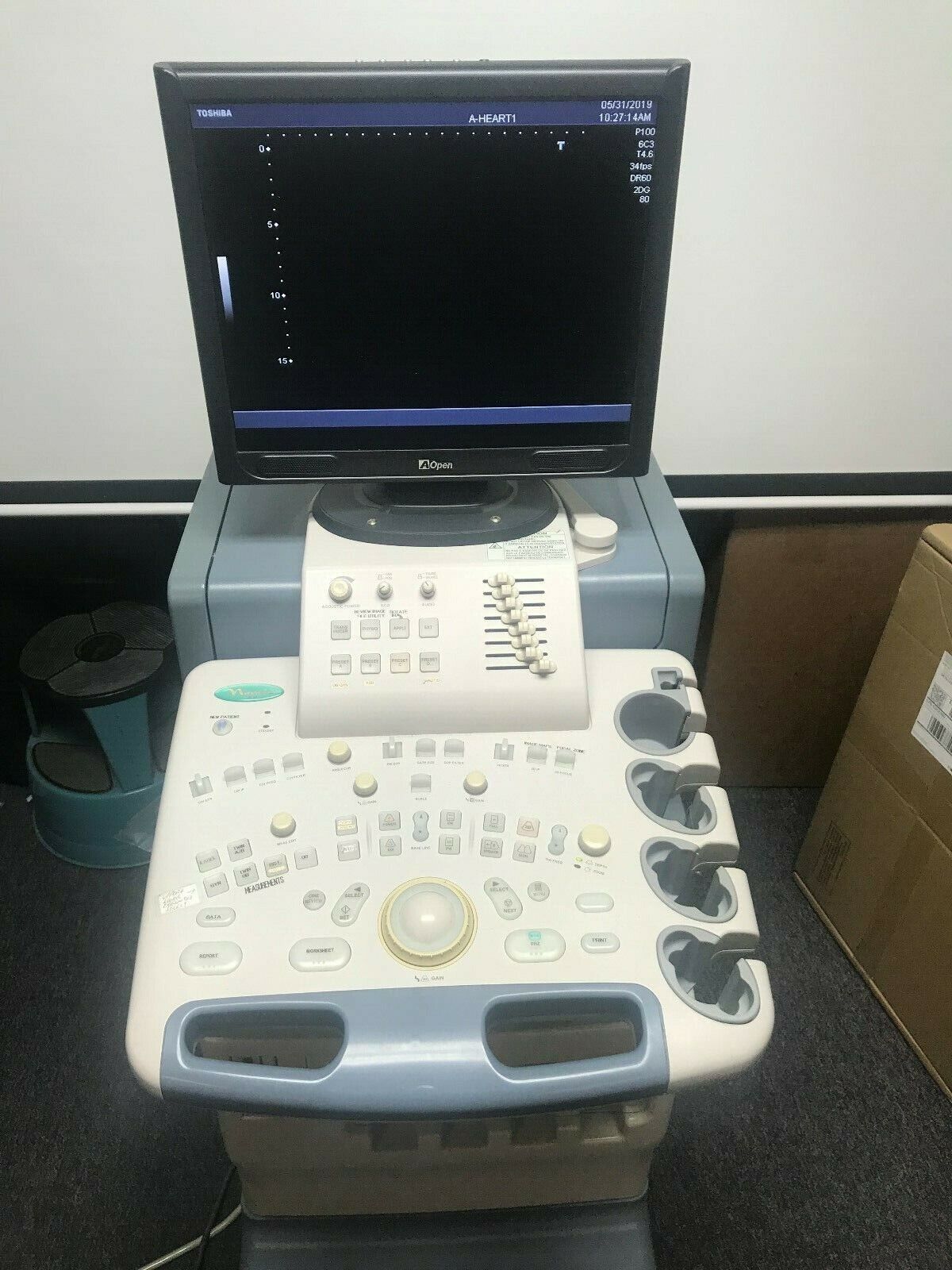 Toshiba Diagnostic Portable Ultrasound System Nemio SSA-550A - The ... Toshiba Diagnostic Portable Ultrasound System Nemio SSA-550A - The ...