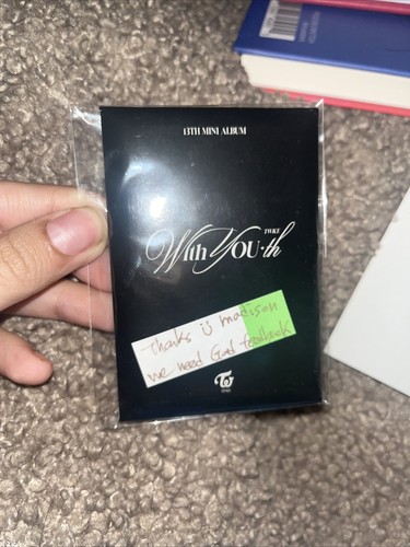 Momo Official Photocard Twice Strategy The 14th Mini Album Momo Official Photocard Twice Strategy The 14th Mini Album