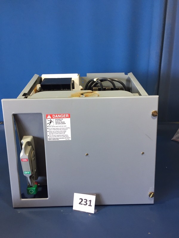 Square D Model 6 12'' 30 Amp Mcc Feeder Bucket